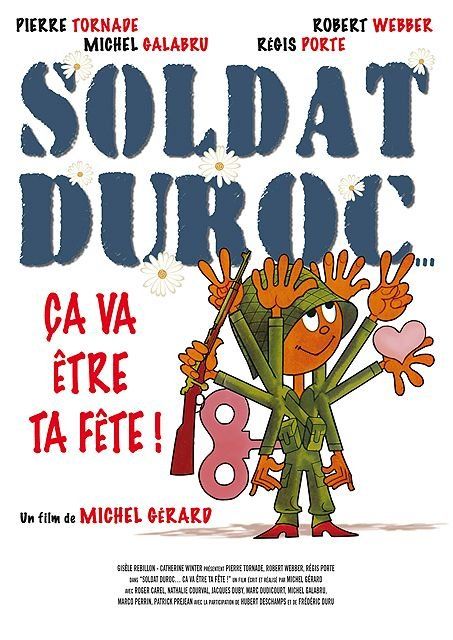 SOLDAT DUROC, avec Pierre Tornade et Michel Galabru (Gebraucht) in La ...