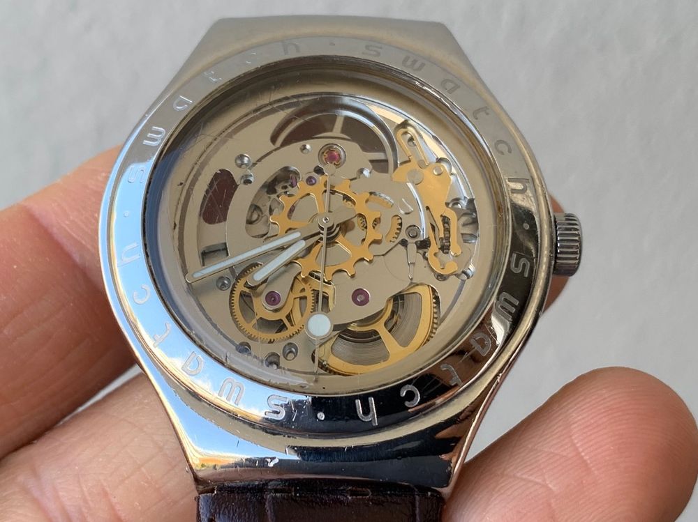 Montre SWATCH Squelette homme automatique en acier (Gebraucht) in Biel ...
