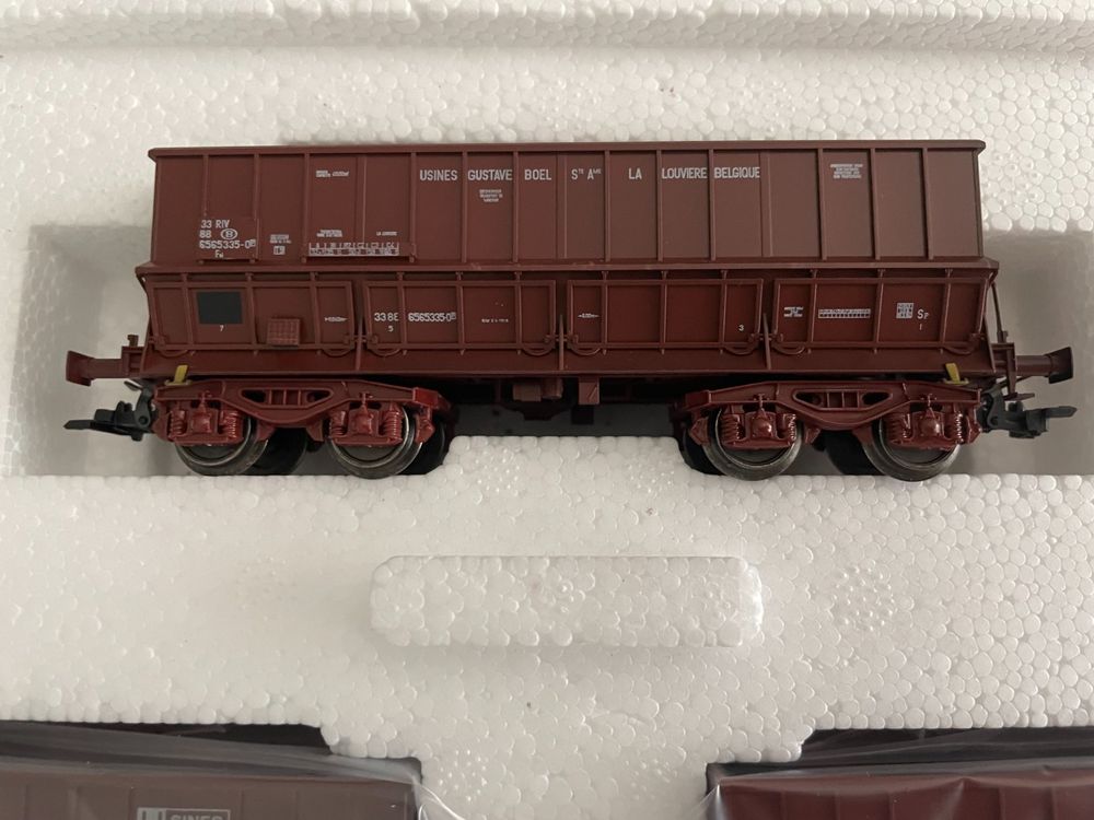 Märklin HO 48444 Güterwagen-Satz "Erz-Transportwagen" (Neu (gemäss ...