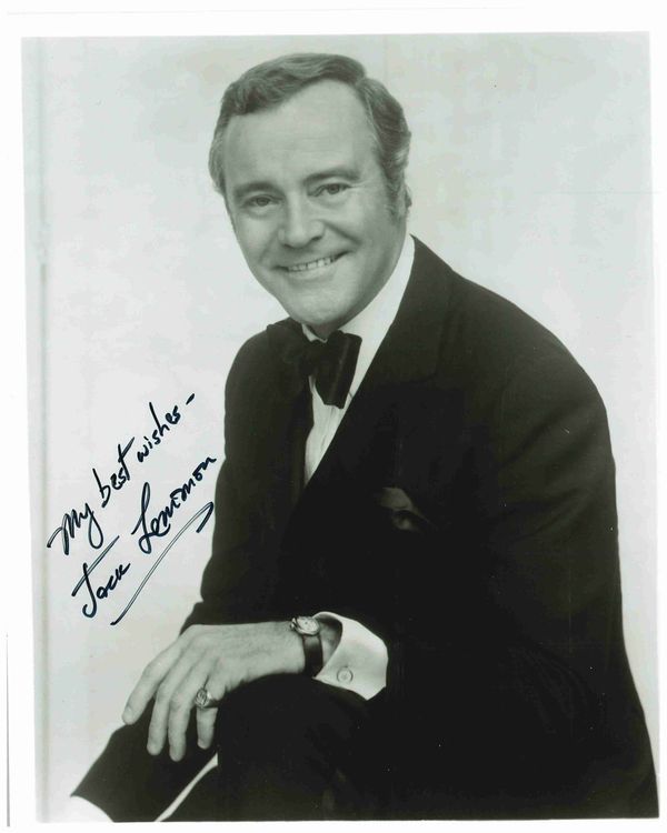 JACK LEMMON († 2001) - Grossfoto (20x25 cm) signiert w/COA (Gebraucht ...