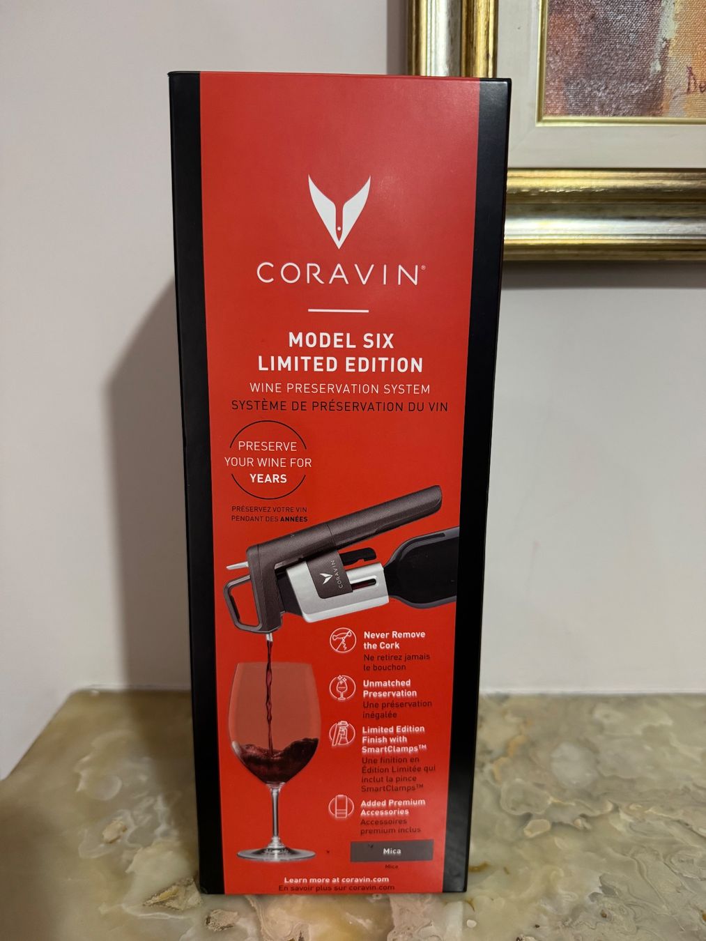 CORAVIN MODEL 6 LIMITED EDITION wie NEUE mit 3 Nachfüllungen (Gebraucht ...