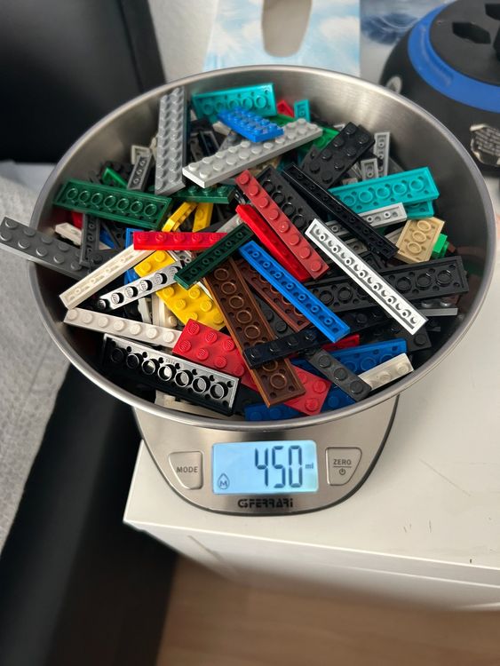450 Gramm Lego dünne lange Lego Plättlis | Kaufen auf Ricardo