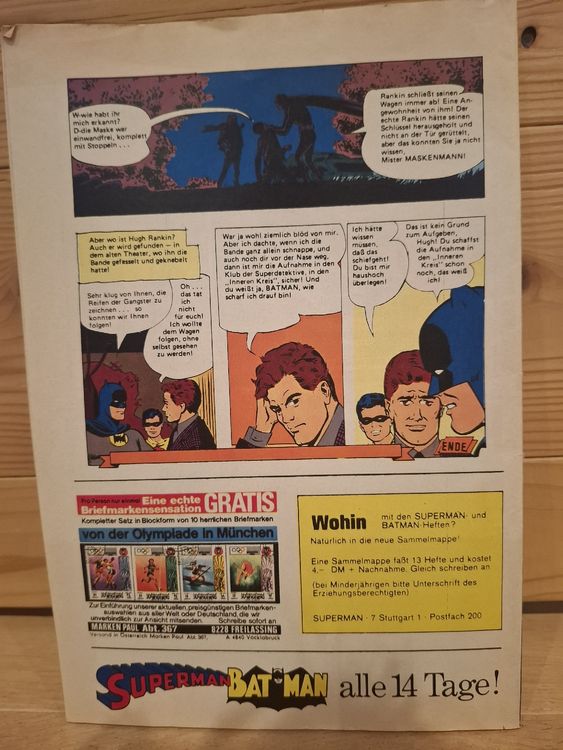 Superman/Batman Comic Heft Nr.15, 22.Juli 1972, Rarität (Gebraucht) in ...