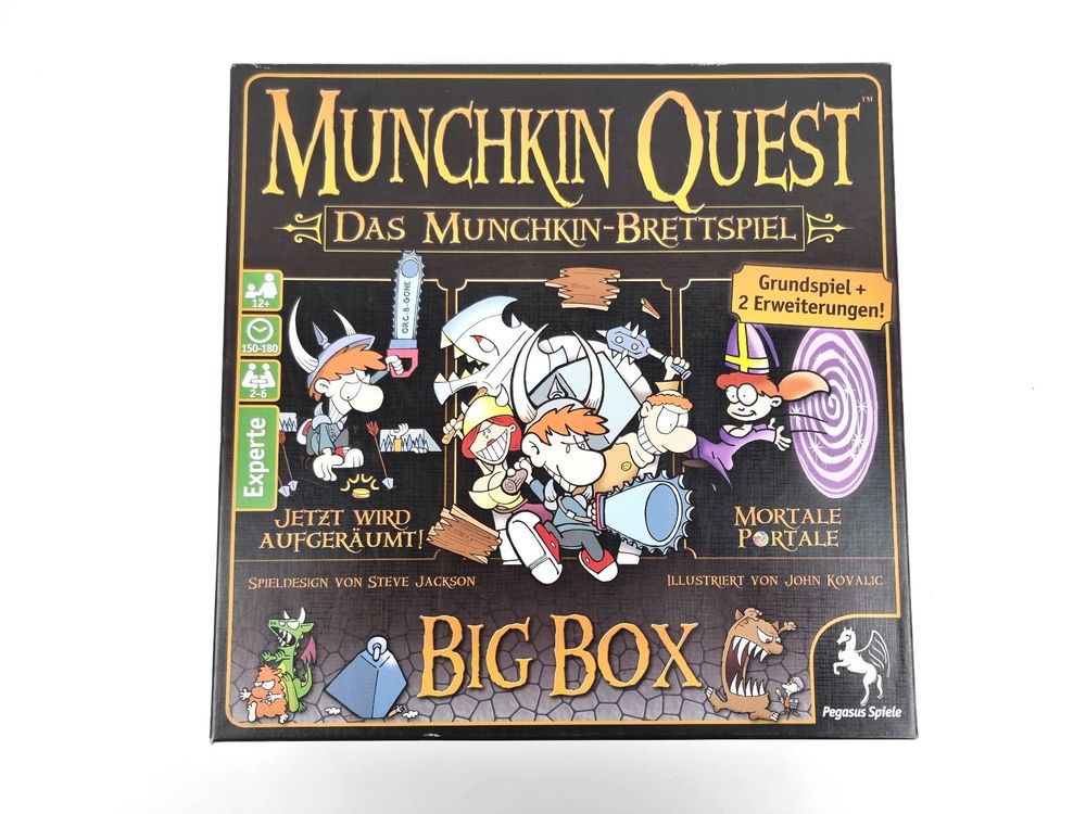Spiel Munchkin Quest Big Box | Kaufen auf Ricardo