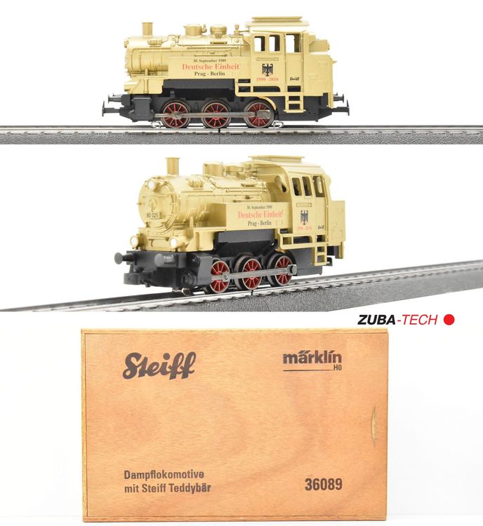 Märklin 36089 Dampflok mit Teddybär H0 WS Digital mit OVP (Gebraucht ...