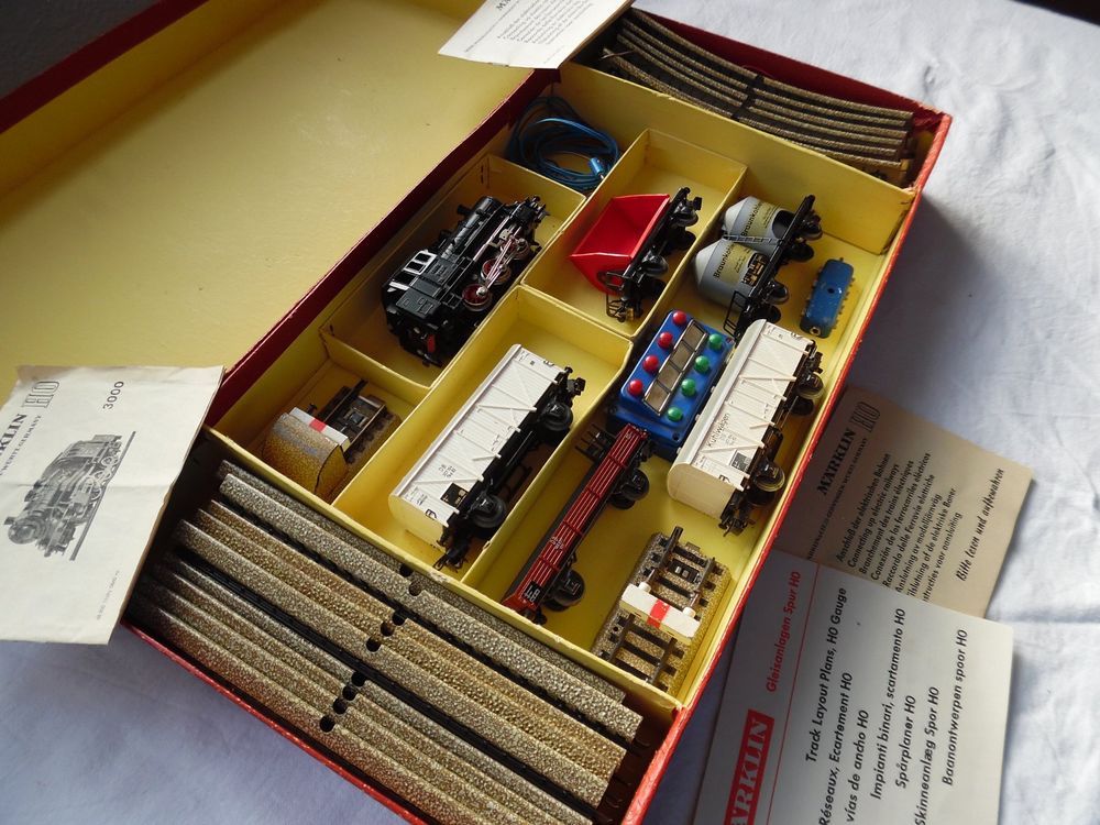 Alte Märklin Grundpackung 3200 in roter Verpackung/Zubehör (Gebraucht ...