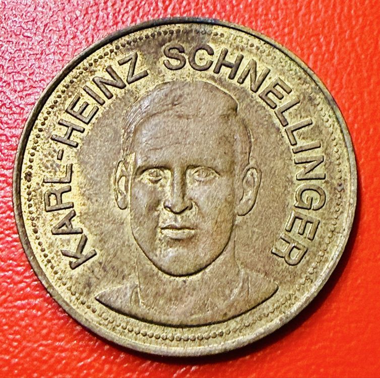 Karl-Heinz Schnellinger Shell Traummünze 1969 Rarität (Gebraucht) in ...
