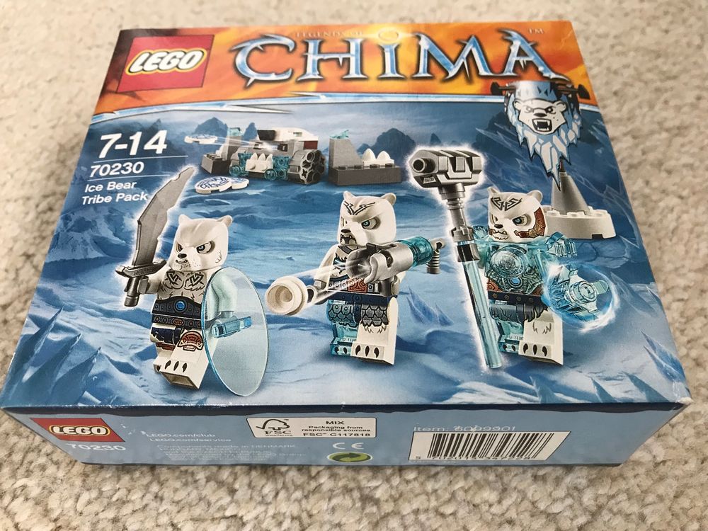LEGO CHIMA 70230: Eisbärstamm-Set / NEU (Neu und originalverpackt) in ...