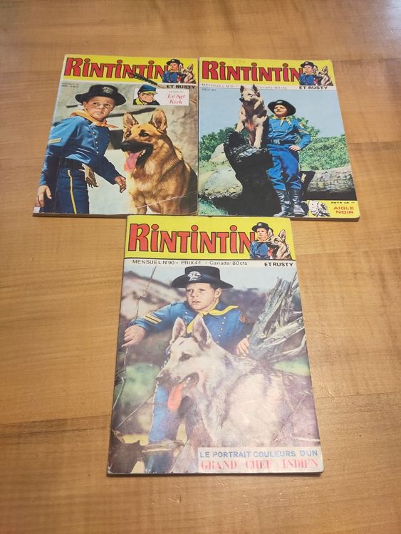 Rintintin magazine mensuel vintage 1975-1977 - lot 3 pièces | Kaufen ...
