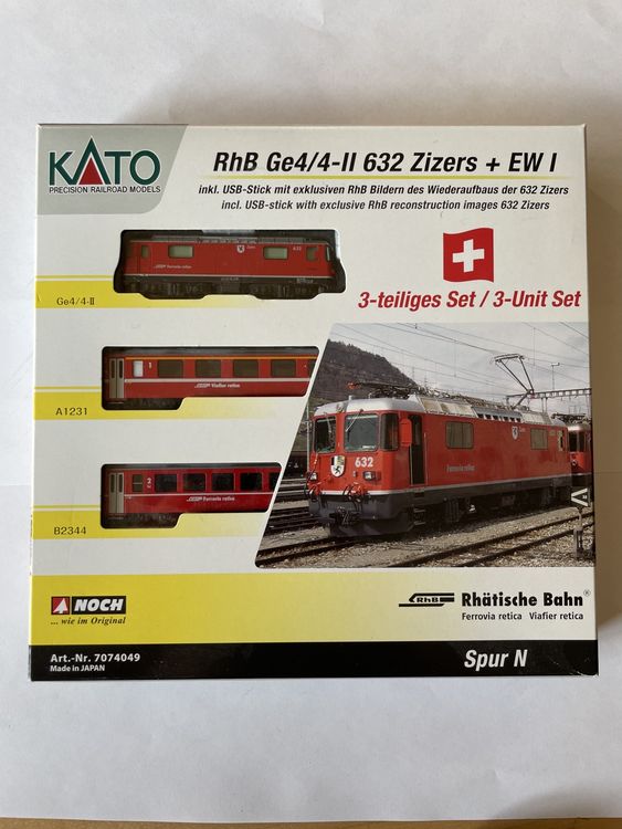Kato Rhb Ge 4/4 II Set „Zizers“ digital (Gebraucht) in Kleinandelfingen für CHF 224 – mit ...