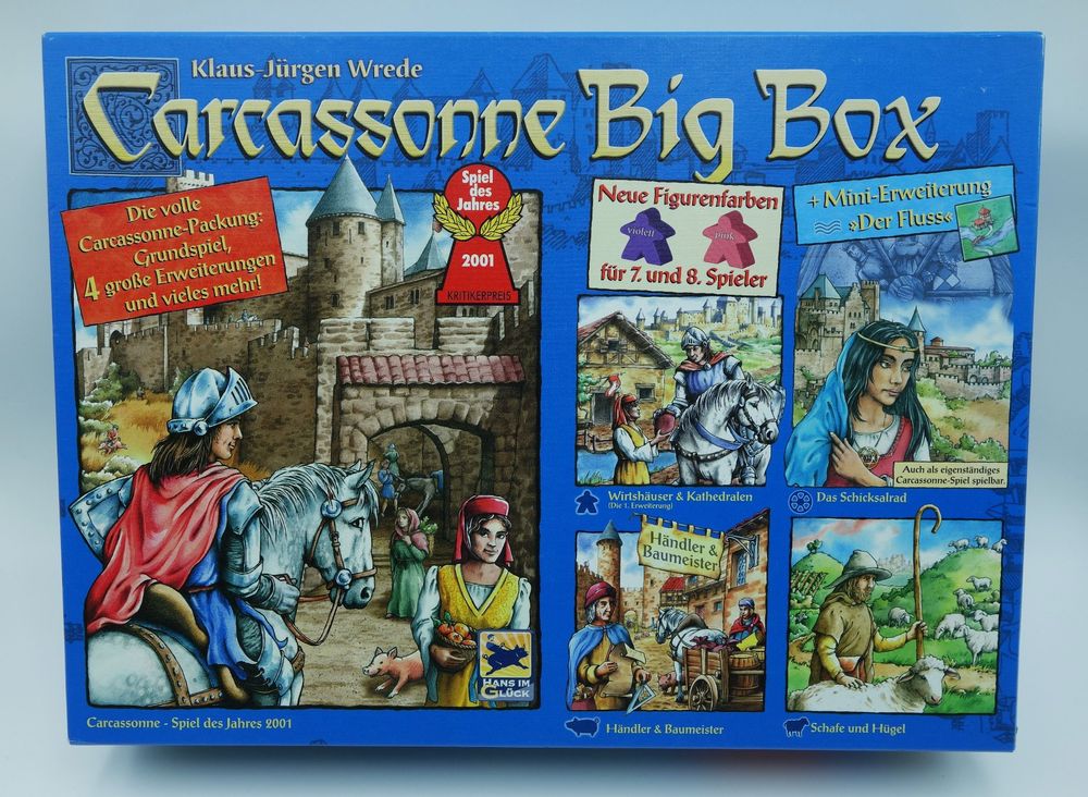 Carcassonne Big Box, Hans im Glück | Kaufen auf Ricardo