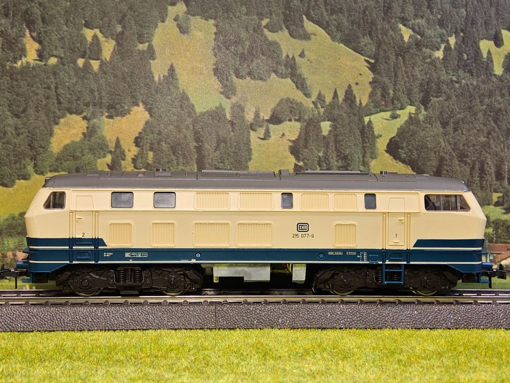 Roco 69493 __ Lokmotive BR 215 __ OVP _ AC digital Spur H0 (Gebraucht ...