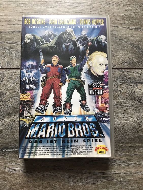 SUPER MARIO BROS - Das ist kein Spiel DER FILM (1993) VHS (Gebraucht ...