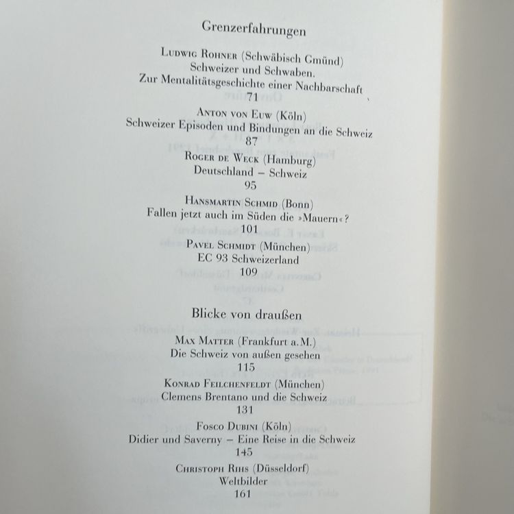 Grenz Erfahrungen Schweiz (Gebraucht) in Schwyz für CHF 3 – mit Lieferung auf Ricardo kaufen