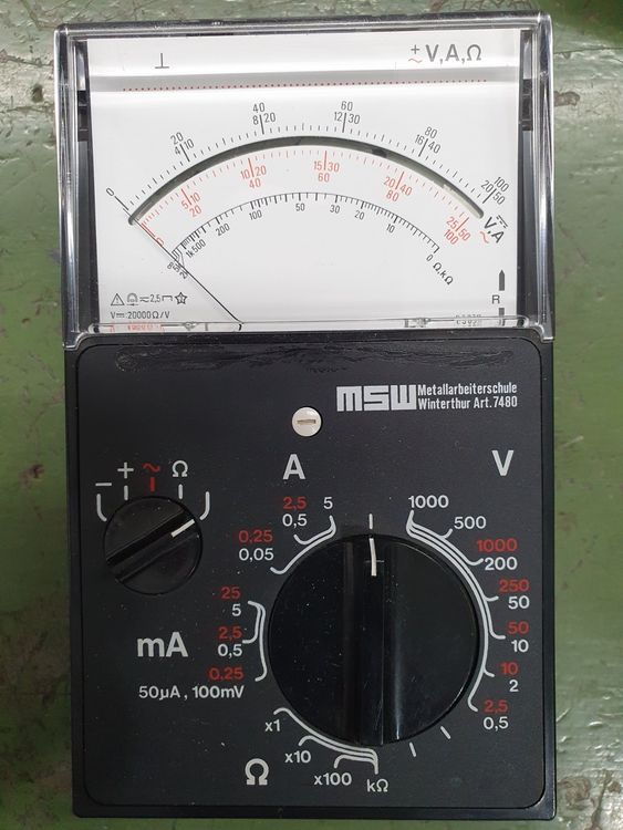 Analog-Multimeter MSW Iskra Unimer 33 (Gebraucht) in Ernetschwil für ...