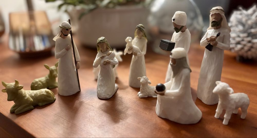 Krippenfiguren-Set 11-teilig (Neu (gemäss Beschreibung)) in Lindau für ...