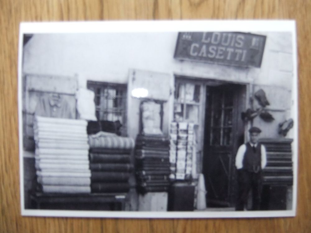 Reproduktion Visp 1890 Zinnwarengeschäft Della Bianca (Gebraucht) in St. Niklaus VS für CHF 9 ...