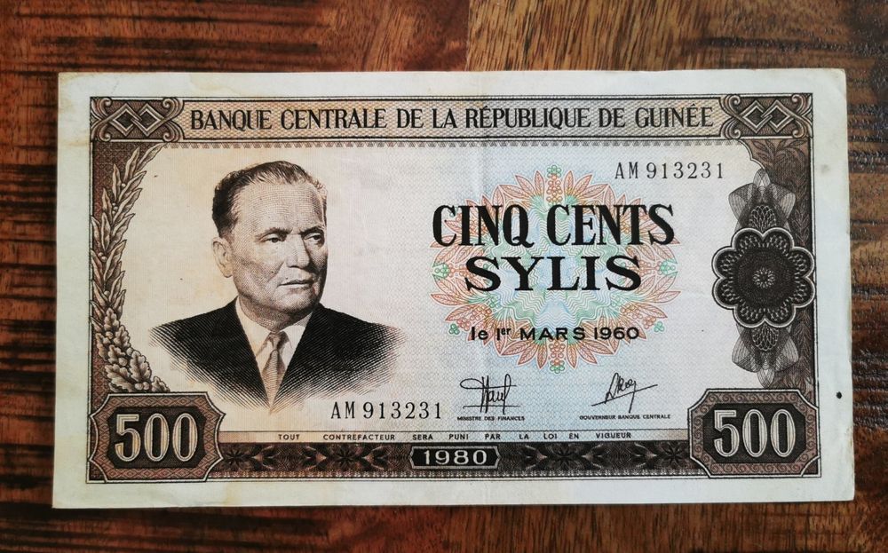 Josip Broz Tito - Guinea 500 Sylis | Kaufen auf Ricardo