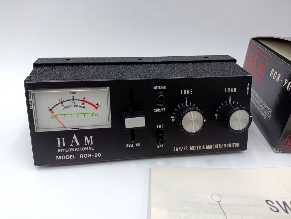 HAM SWR Meter+Antenna Matcher, Model ROS-90 (Gebraucht) in für CHF 33 ...