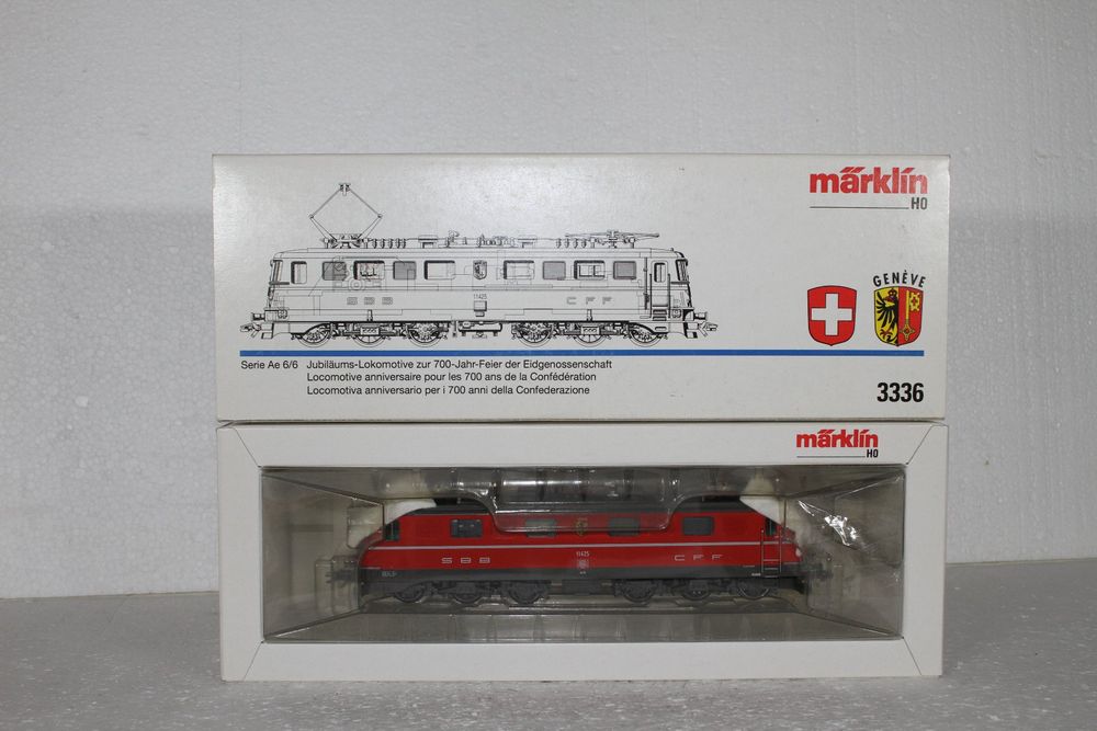 Märklin 3336 SBB Ae 6/6 Genf (Gebraucht) in für CHF 166 – mit Lieferung ...