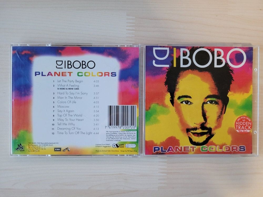 DJ Bobo - Planet Colors - Swiss Special Edition CD 2001 (Gebraucht) in ...