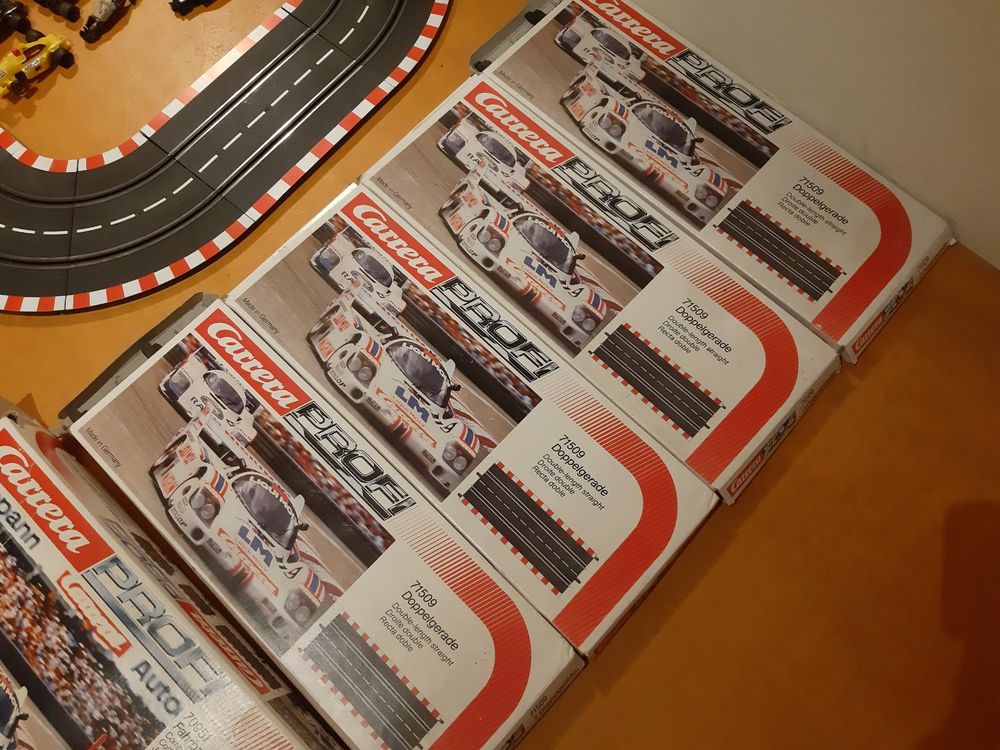 2 alte Carrera Bahnen mit seehr vielen Schienen | Kaufen auf Ricardo