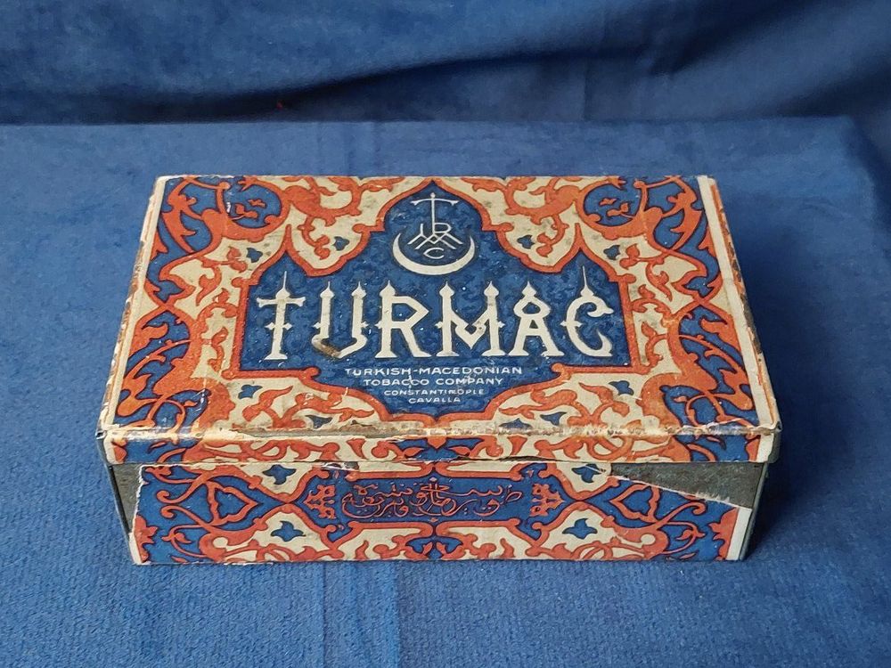 TURMAC CIGARETTES, ALTE BLECHDOSE | Kaufen auf Ricardo
