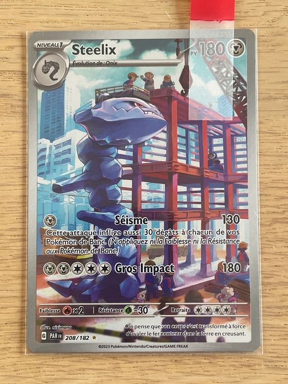 Steelix Pokemon - Faille Paradoxe - FR 208/182 (Neu (gemäss Beschreibung)) in Versoix für CHF 19 ...