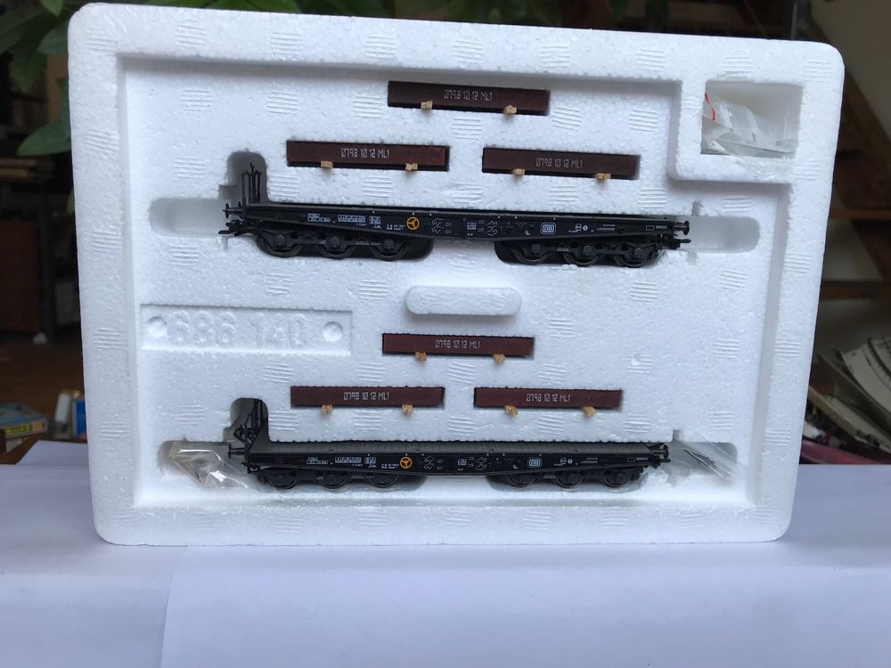 märklin 48664, schwerlastwagenset „Stahlbrammen“ (Gebraucht) in Liestal ...
