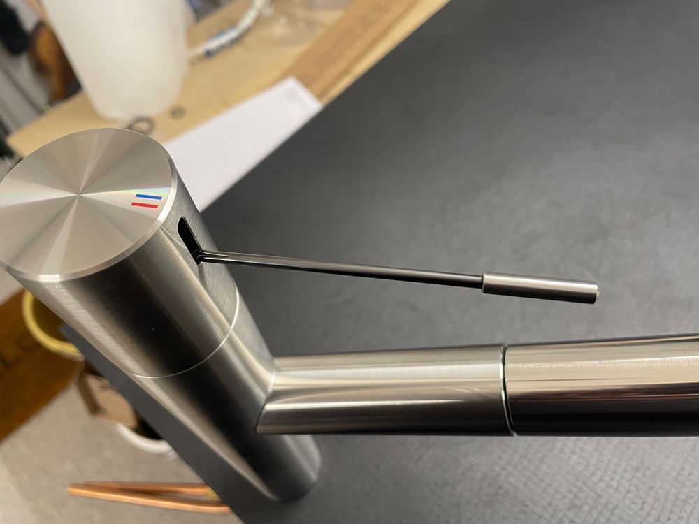 KWC ONO, Spühltischmischer, Schwenkauslauf und Auszugsbrause (Neu (gemäss Beschreibung)) in ...