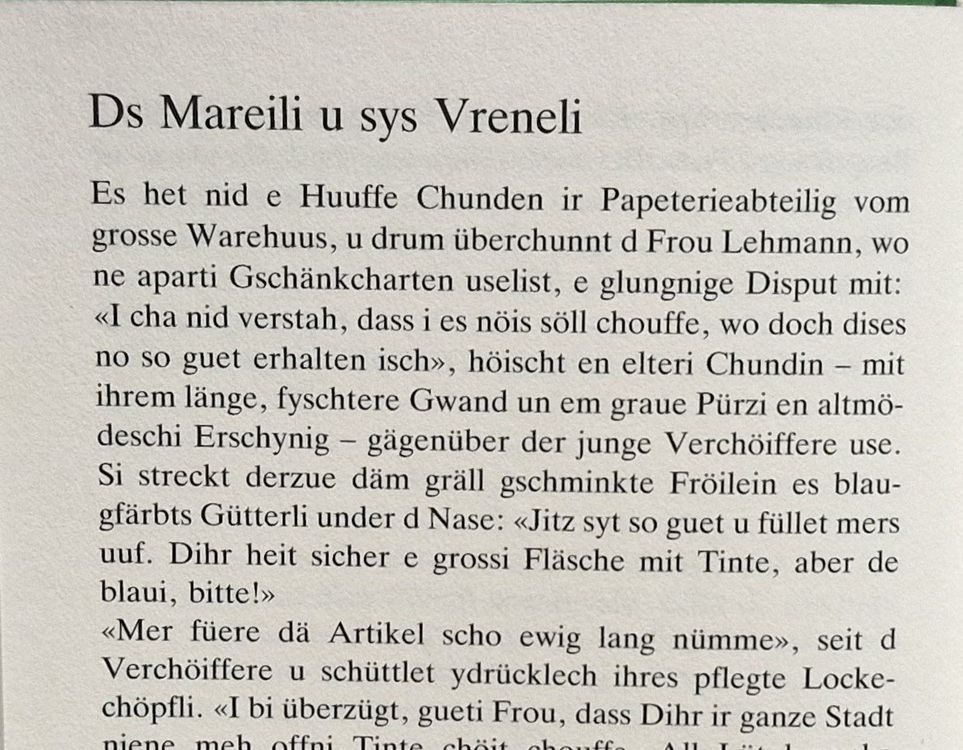 Trudi Maurer-Arn vo Spiez: Nöiji Bärndütschgschichte (1988) (Gebraucht ...