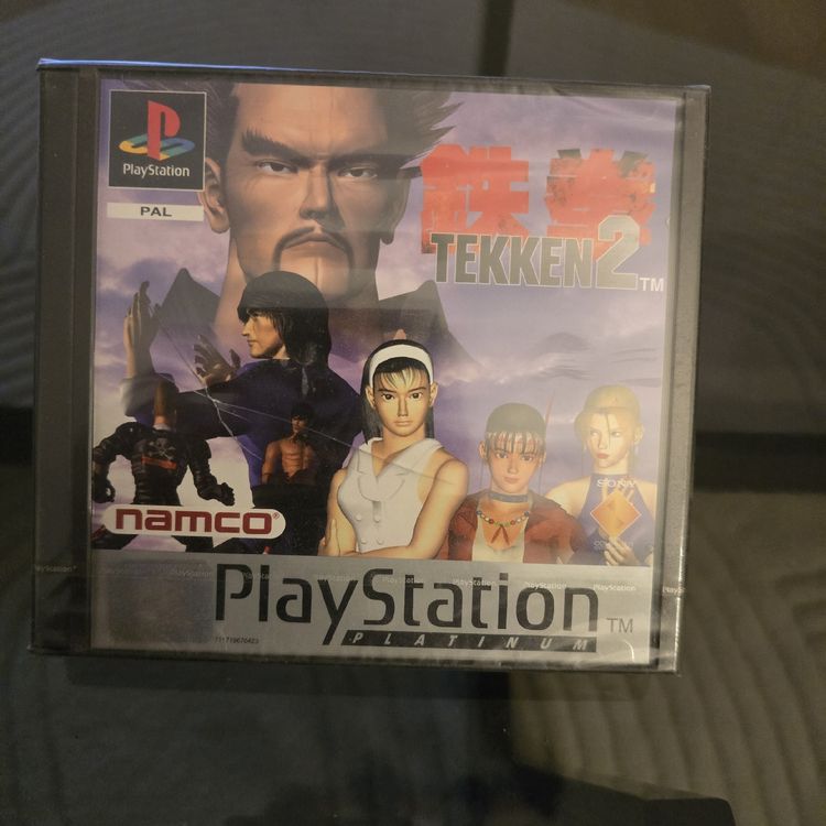 Tekken 2 - Playstation 1 - Neu SEALED - Rarität! (Neu und ...