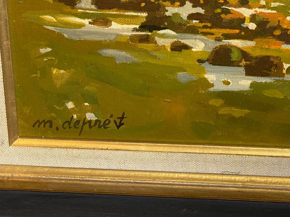 Marcel DEPRÉ (1919-1990) peinture tableau huile sur toile | Kaufen auf ...