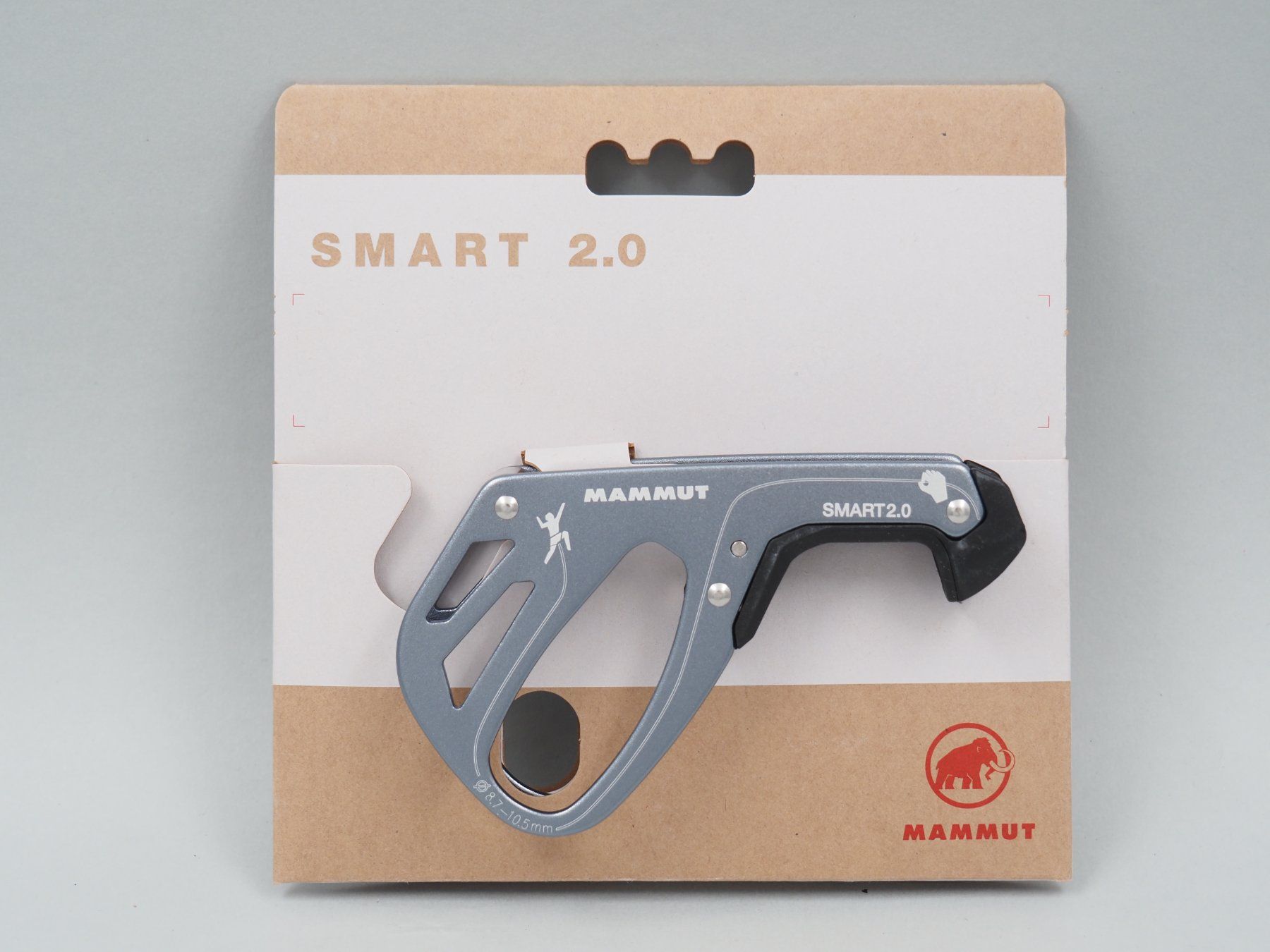 MAMMUT Smart 2.0 Grey Seilbremse / Sicherungsgerät (19247) (Neu und ...