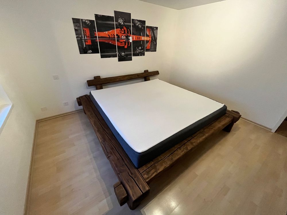 Bett Massiv 2x2 Meter | Kaufen auf Ricardo