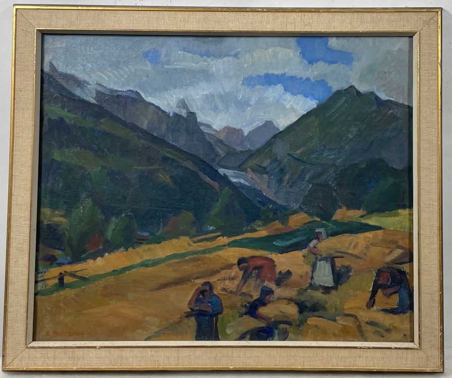 Ernst Büchner (1886-1951) grosses Gemälde (Gebraucht) in für CHF 55 ...