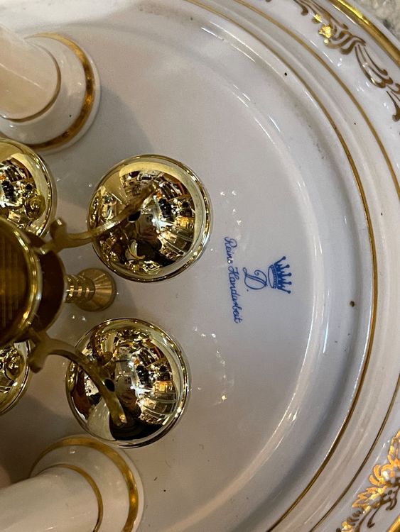 Haller Tischuhr Quartz Porzellan Handarbeit (Gebraucht) in Zofingen für ...