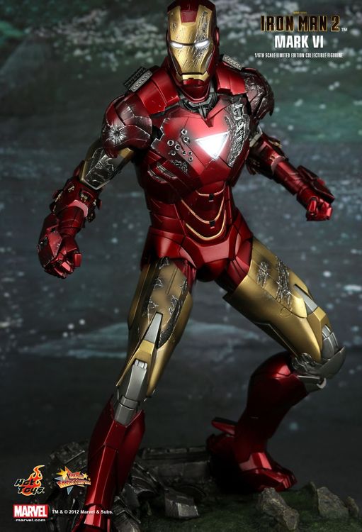 Hot Toys Iron Man Mark VI Battle Damage | Kaufen auf Ricardo