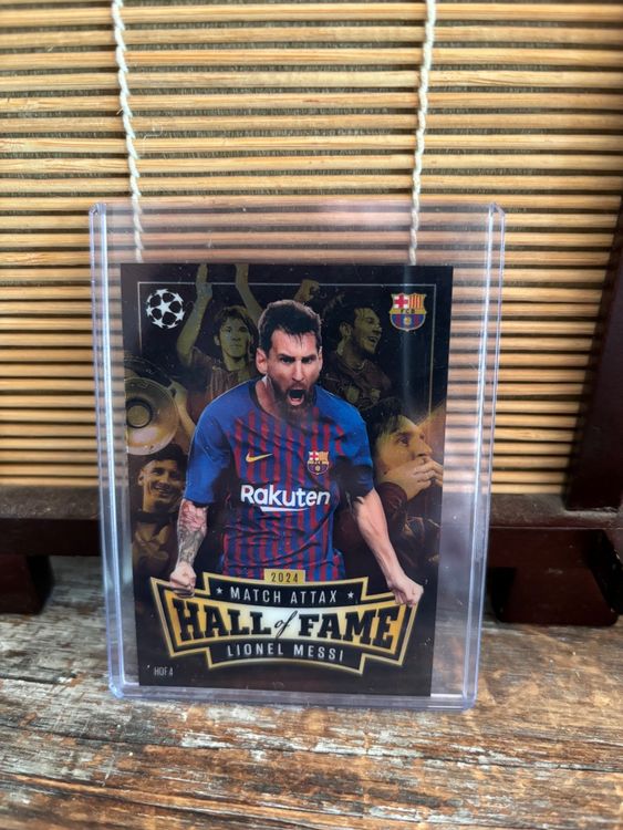 TOPPS MATCH ATTAX 2024/2025 -HALL OF FAME- LIONEL MESSI (Neu (gemäss ...