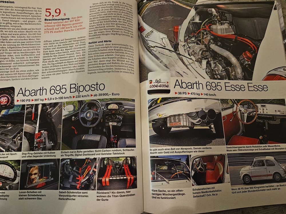 AMS 15/15 XC 90 X5 GLC AMG C 63 Citroen HY R8 Abarth 695 xx (Gebraucht ...