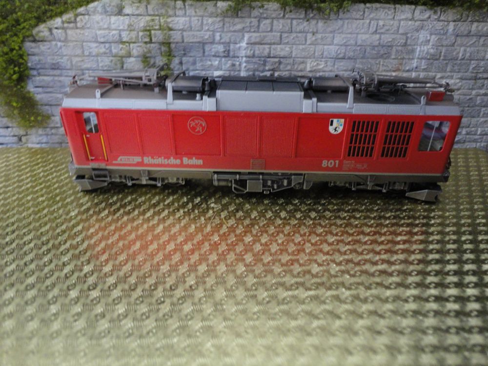 Ferro Suisse HOm, RhB, Zweikraftlokomotive, Gem 4/4, No: 801 (Gebraucht) in Pfäffikon SZ für CHF ...