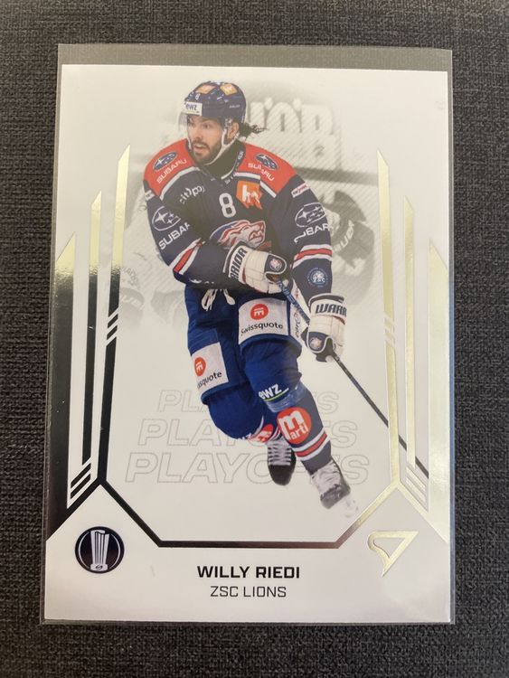 Sportzoo Willy Riedi ZSC Lions Playoffs 2025 (Neu (gemäss Beschreibung ...