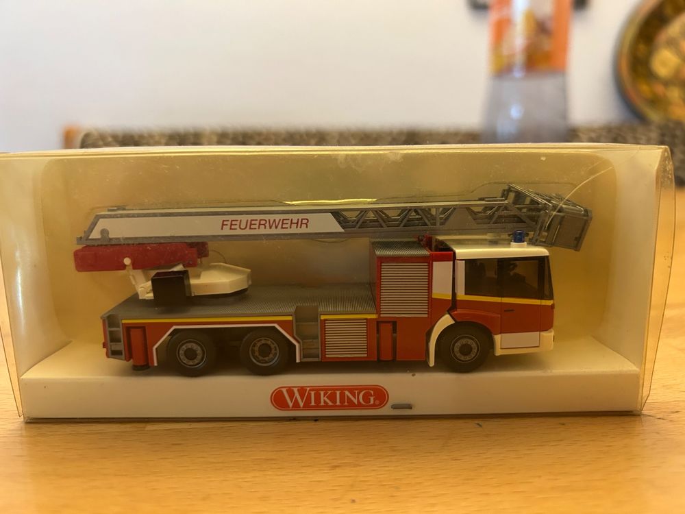 Wiking Feuerwehr DLK 20 Hubleiterfahrzeug 1:87 (Neu und ...