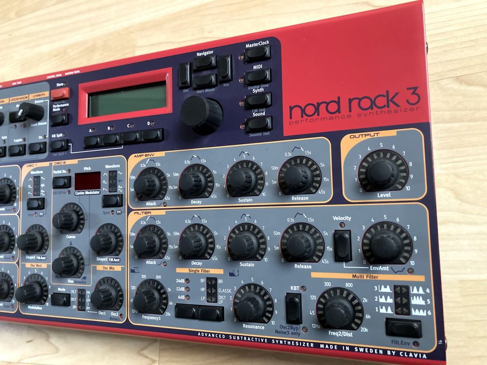 Clavia Nord Rack 3 Nord Lead 3 NL3 Desktop Synthesizer (Gebraucht) in ...