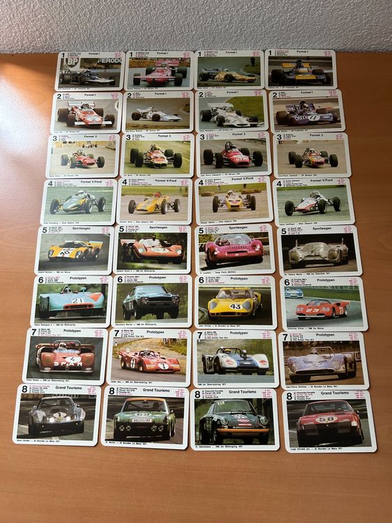 Formel 1 Quartett 70er Jahre Vintage Spielkarten Retro (Gebraucht) in Schafisheim für CHF 10 ...