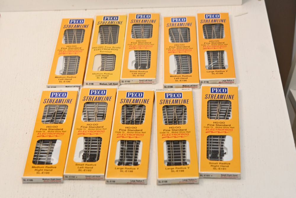 Peco Weichen HO/DC mit OVP 10 Stk NEU | Kaufen auf Ricardo