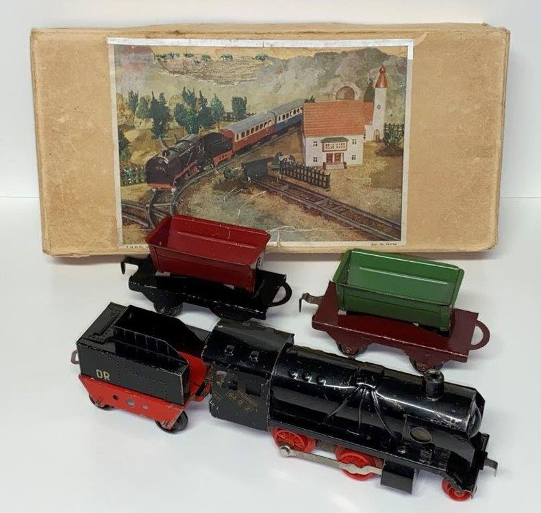 Uhrwerk Blechbahn Deutsche Reichsbahn Spur 0 ev. Stadtilm (Defekt) in ...