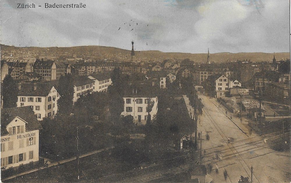Karte Zürich (Badenerstrasse 1915) (Gebraucht) in Zürich für CHF 5 ...
