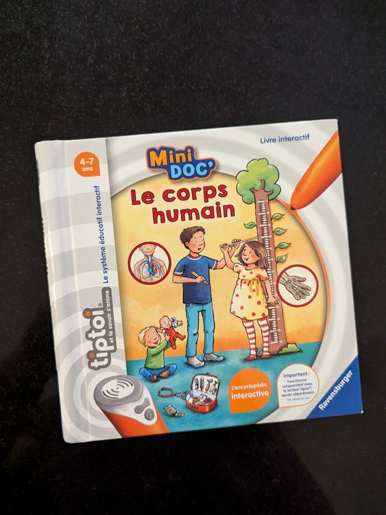 Mini DOC' Le corps humain - Livre interactif 4-7 ans (Gebraucht) in ...