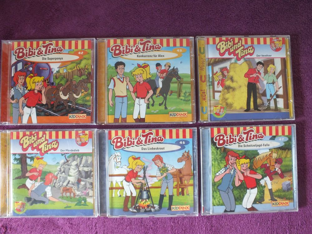 6 - Bibi & Tina - Hörspiel - CD´s (Gebraucht) in Müllheim Dorf für CHF ...